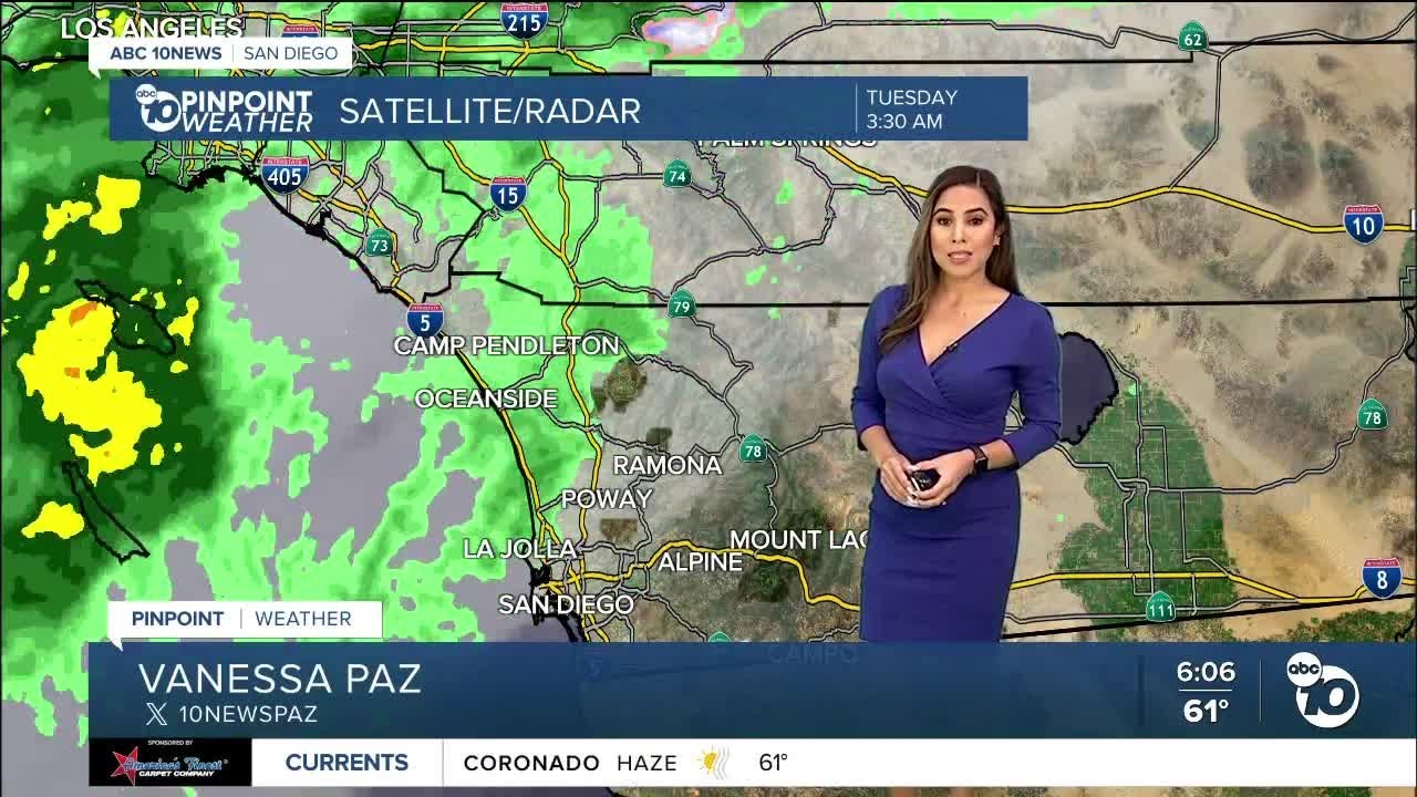 ABC 10News Pinpoint Weather with Weather Anchor Vanessa Paz - YouTube