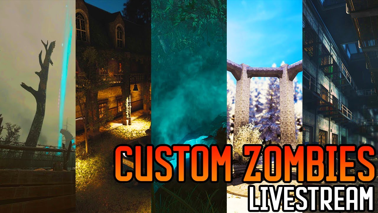 BLACK OPS CUSTOM ZOMBIES MAP - LOGICALS 10 MAPS 10 WEEKS, HALF WAY 5 ...