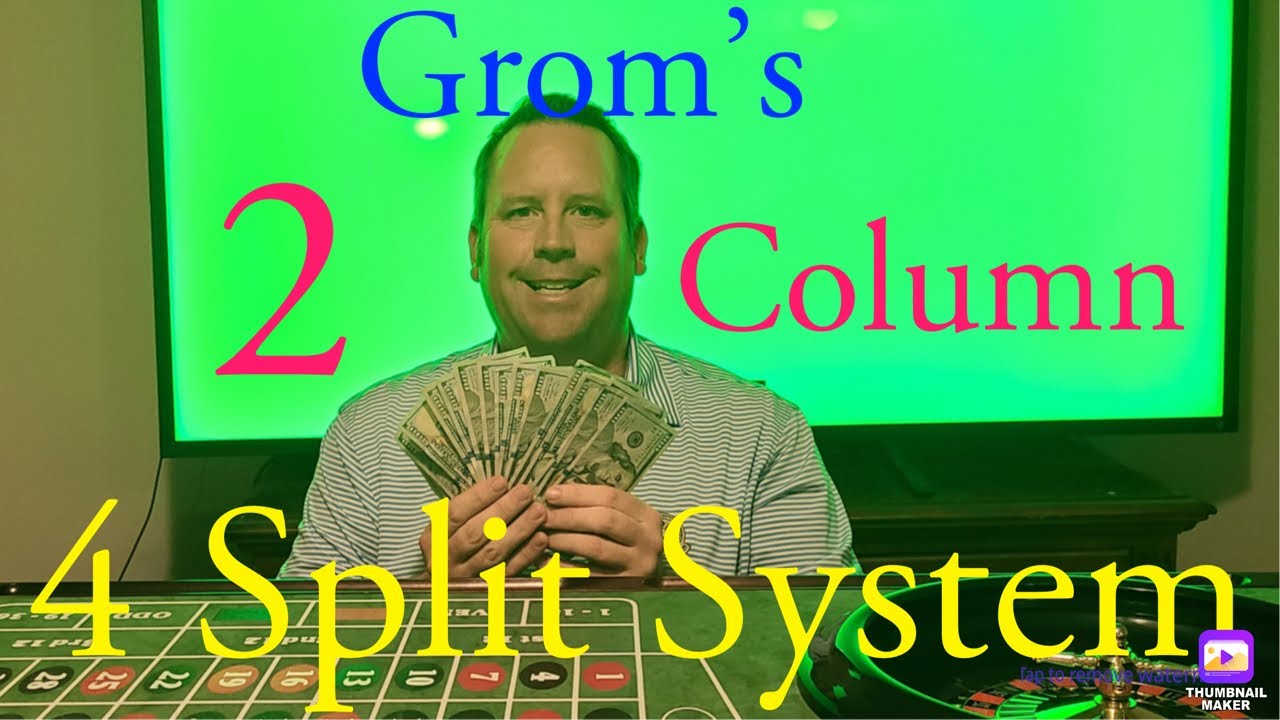 Grom’s 2 Column 4 Split Roulette System - YouTube