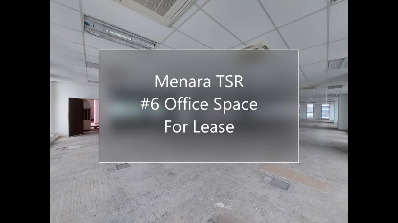 Menara TSR - High Level Office For Lease - YouTube