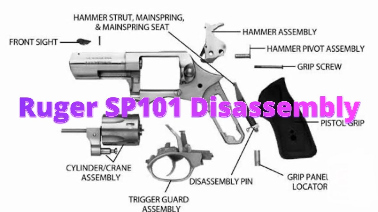 Ruger Sp101 Disassembly and Reassembly - YouTube