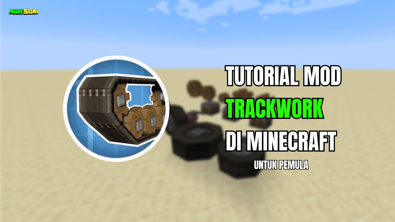 Tutorial mod Trackwork di Minecraft untuk pemula - YouTube