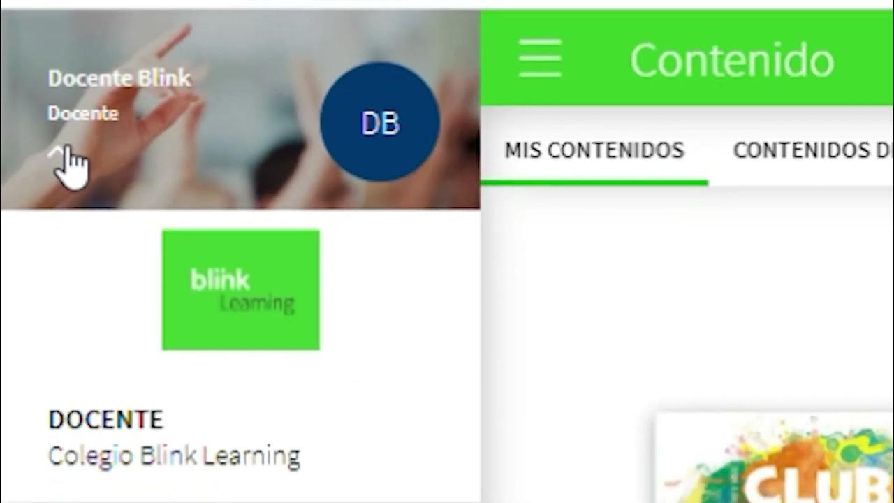 Tutorial BlinkLearning Cómo crear una clase por código - YouTube