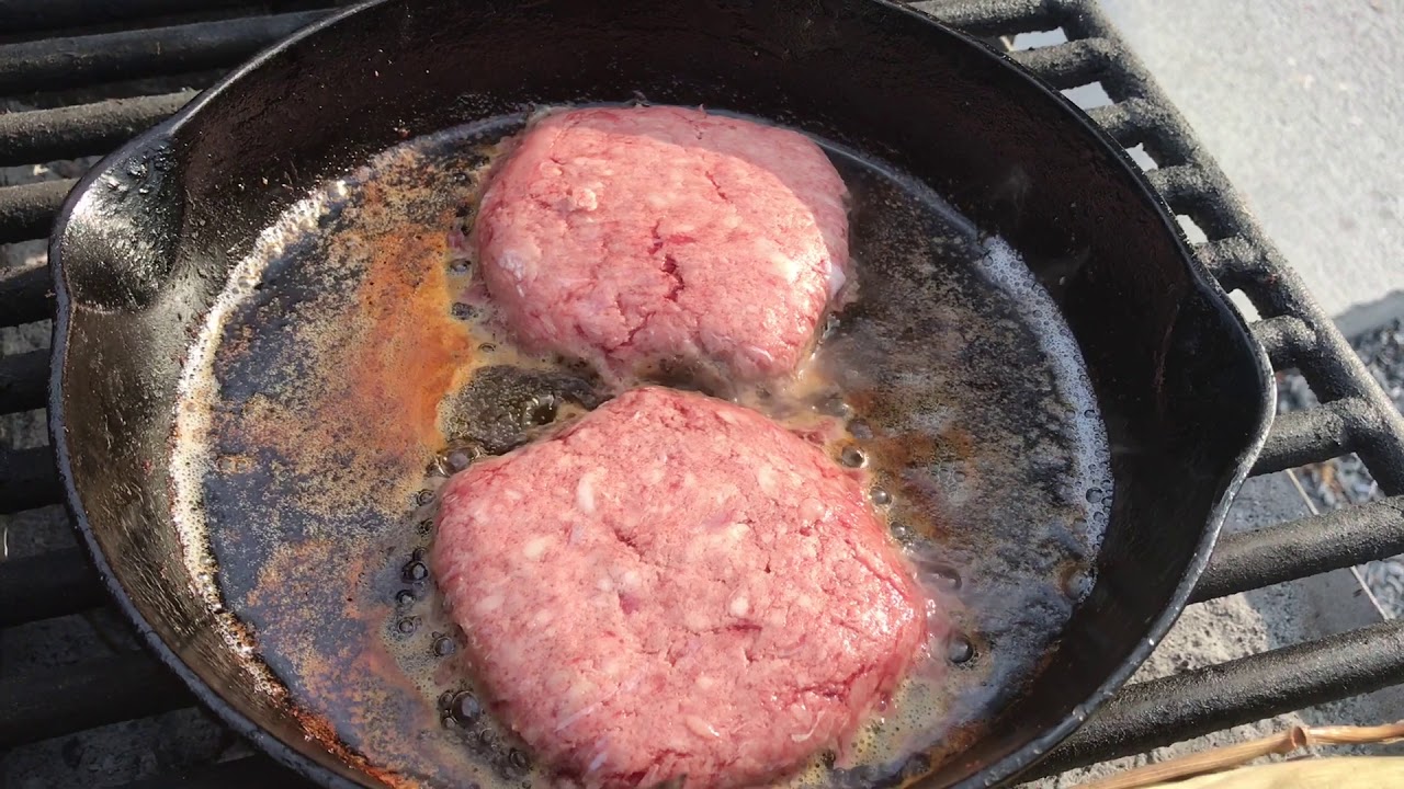 Cooking With Corey EP1 - DOUBLE BACON BEER CHEESEBURGER - YouTube