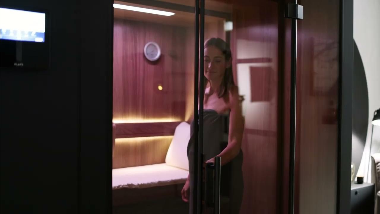 Sauna Klafs S1 Black - YouTube