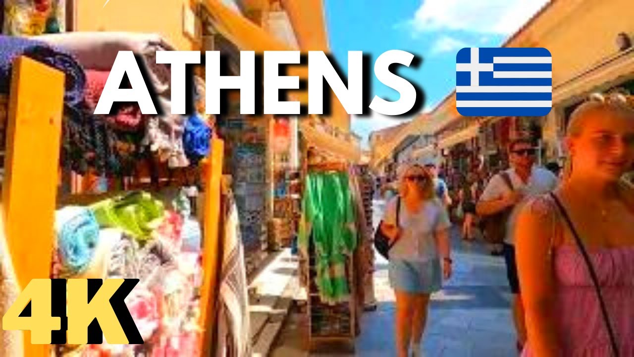 Walking in Athens, Greece 🇬🇷: 4K, summer - YouTube