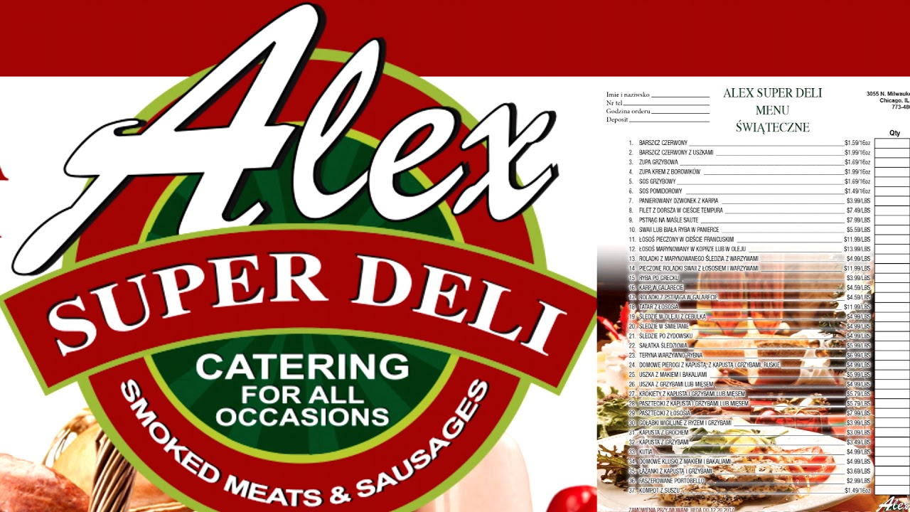 Alex Super Deli Zestawy Wigilijne - YouTube