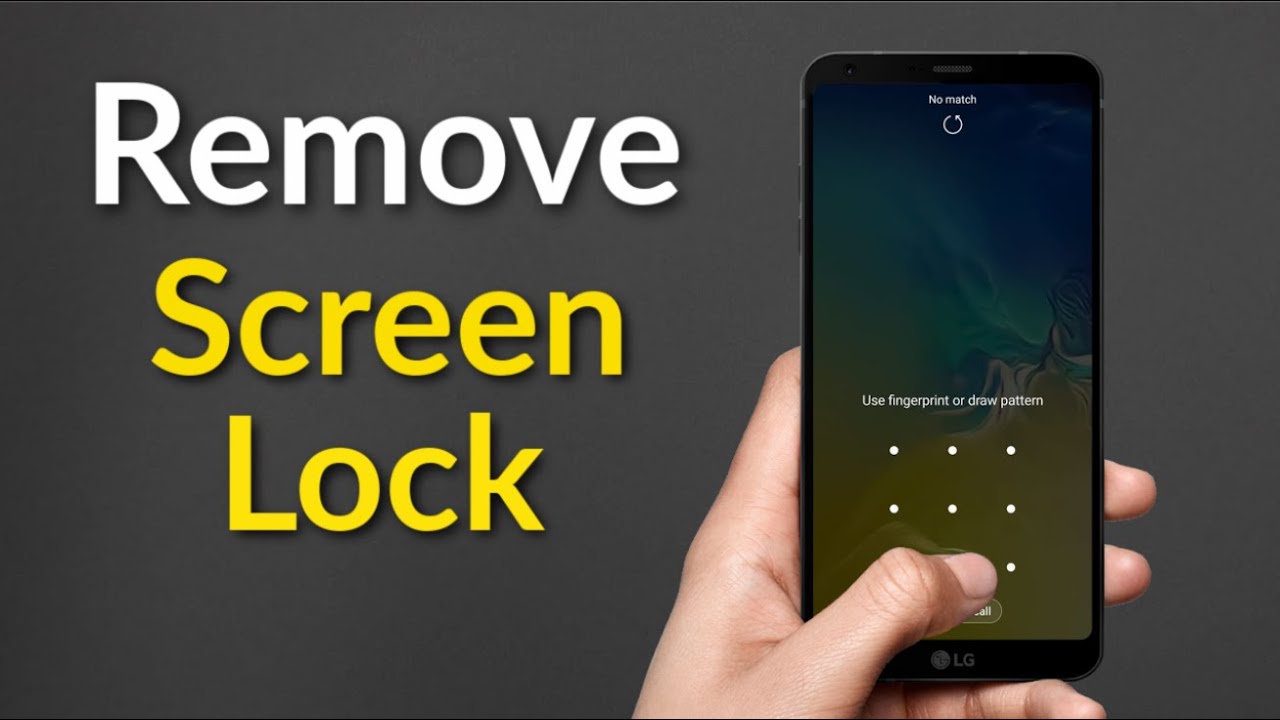 2021 How To Remove Password From Android Lock Screen Remove Android 2021-how-to-remove-password-from-android-lock-screen-remove-android