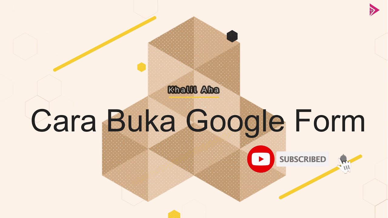 Cara Buka Google Form | Mudahnya - YouTube