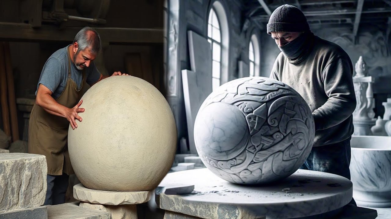 Mastering Stone Spheres: A Blend of Precision and Artistry - YouTube