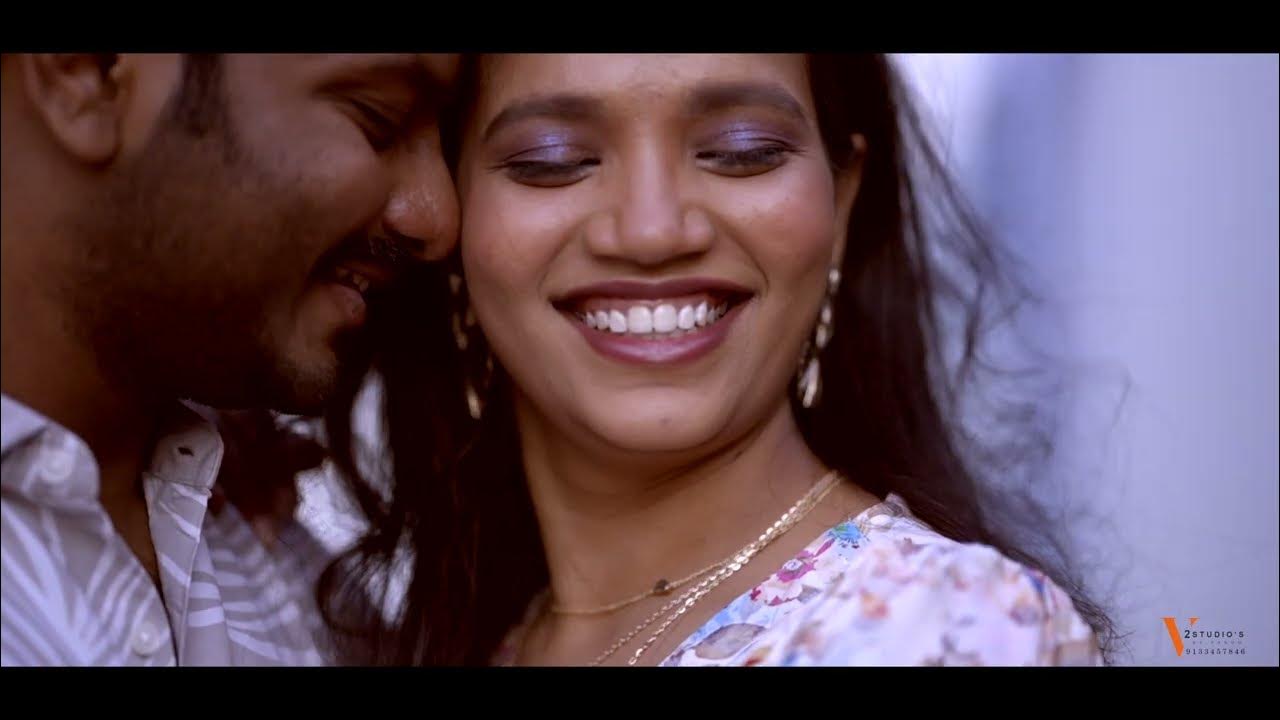Harshitha & Manoj || Pre Wedding Song || V2 Studio's - YouTube