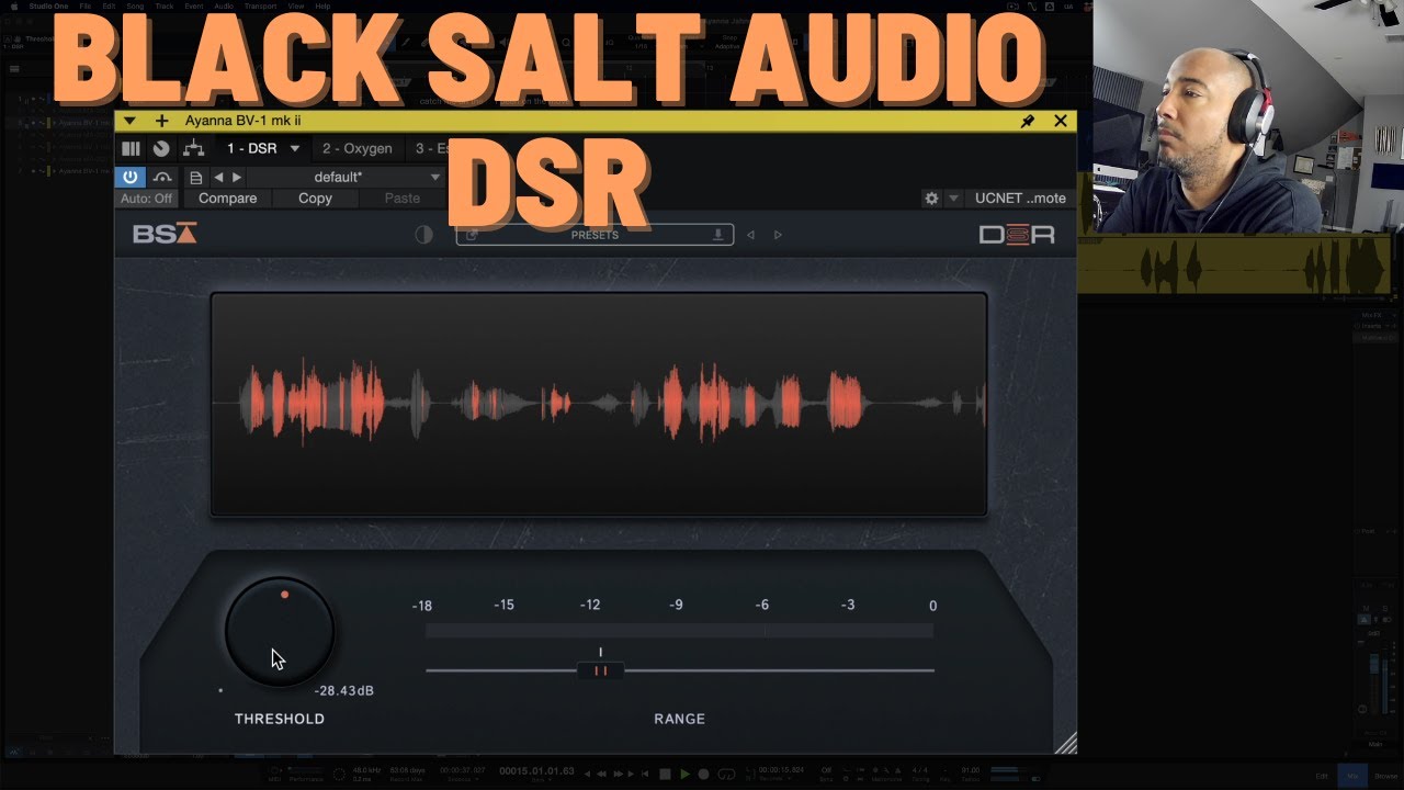 Black Salt Audio DSR: The Simple Solution For De-essing - YouTube