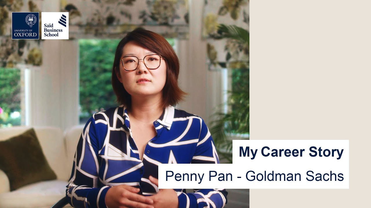 My Career Story - Penny Pan (Goldman Sachs) 1 min - YouTube