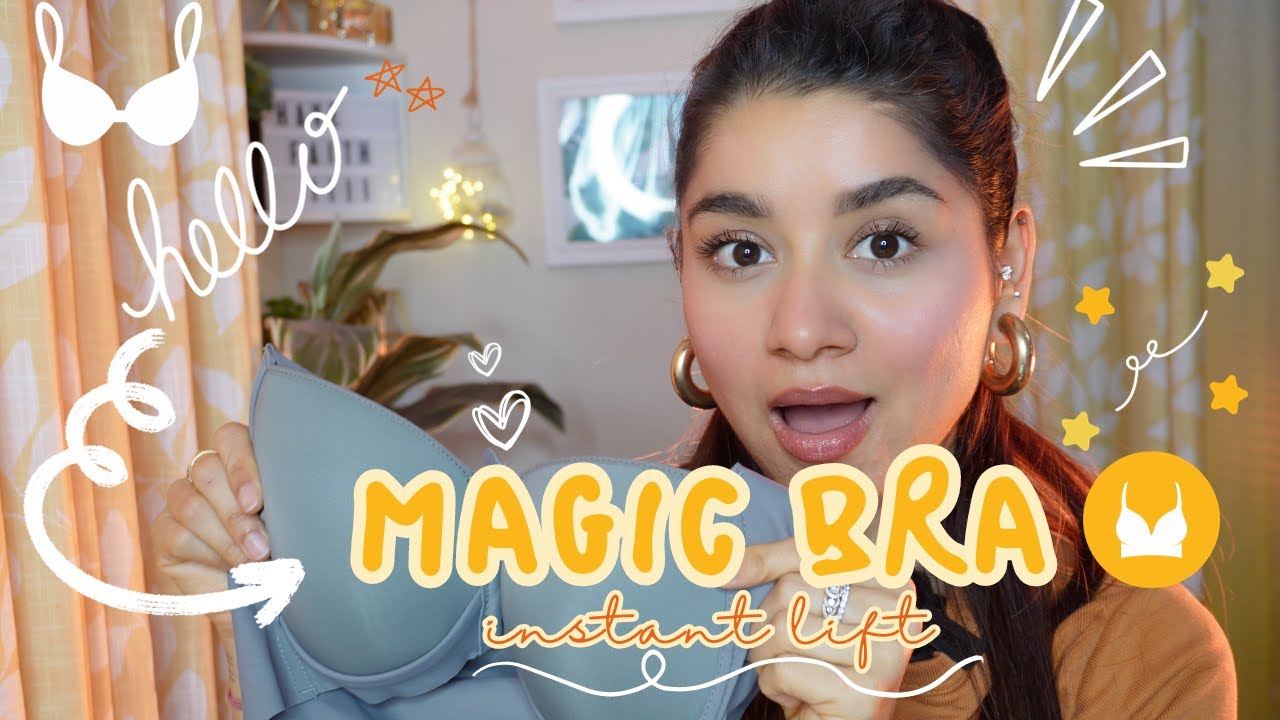 How to get INSTANT LIFT on B**BS | MAGIC BRA | INSTANT PUSH UP BRA ...
