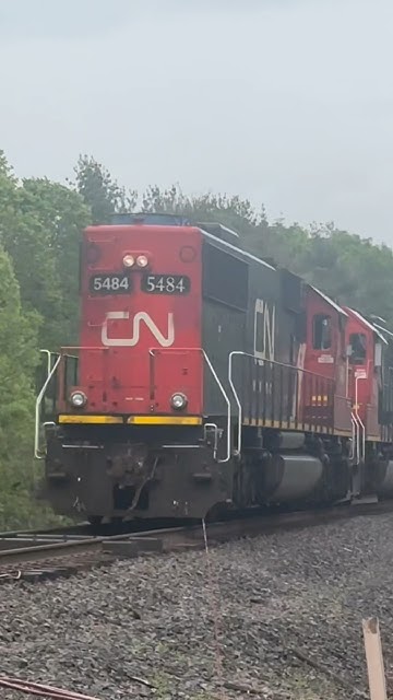 CN 5413 Southbound L564 at Hauer, WI - YouTube