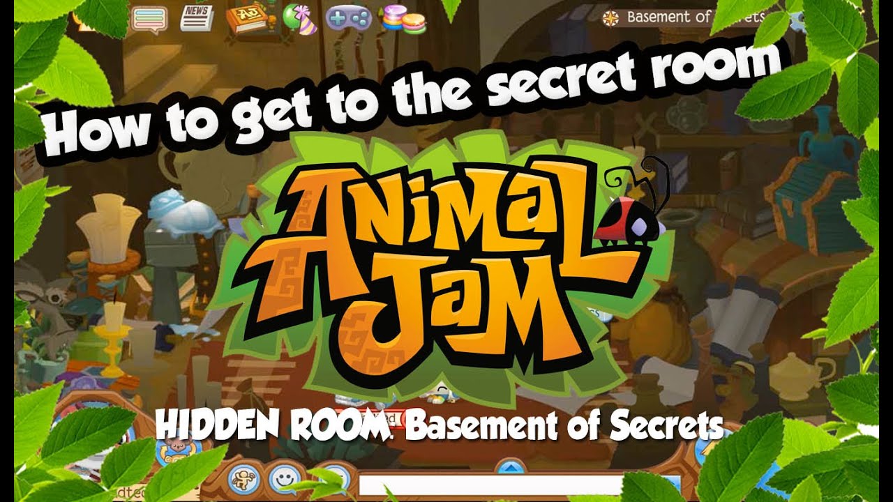 Animal Jam Hidden Room: How to Enter the Basement of Secrets - YouTube