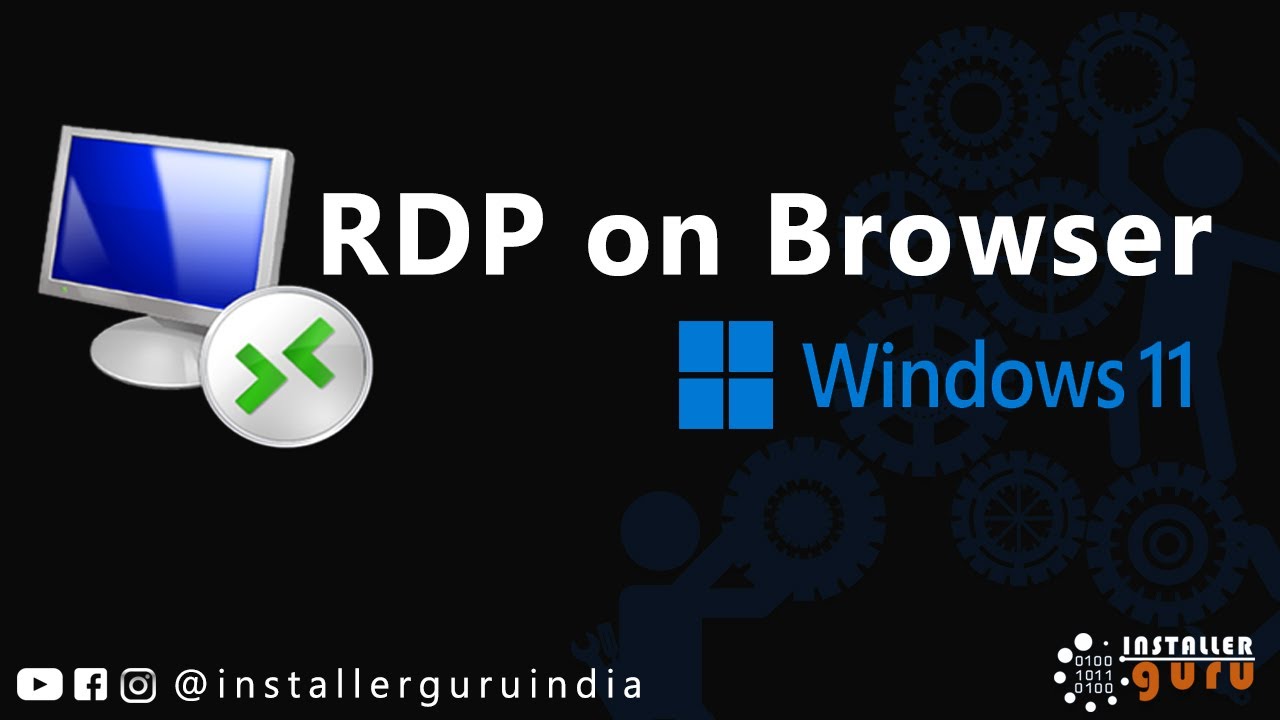 Access Windows RDP in Browser | Free HTML5 RDP Web Tool for Windows # ...
