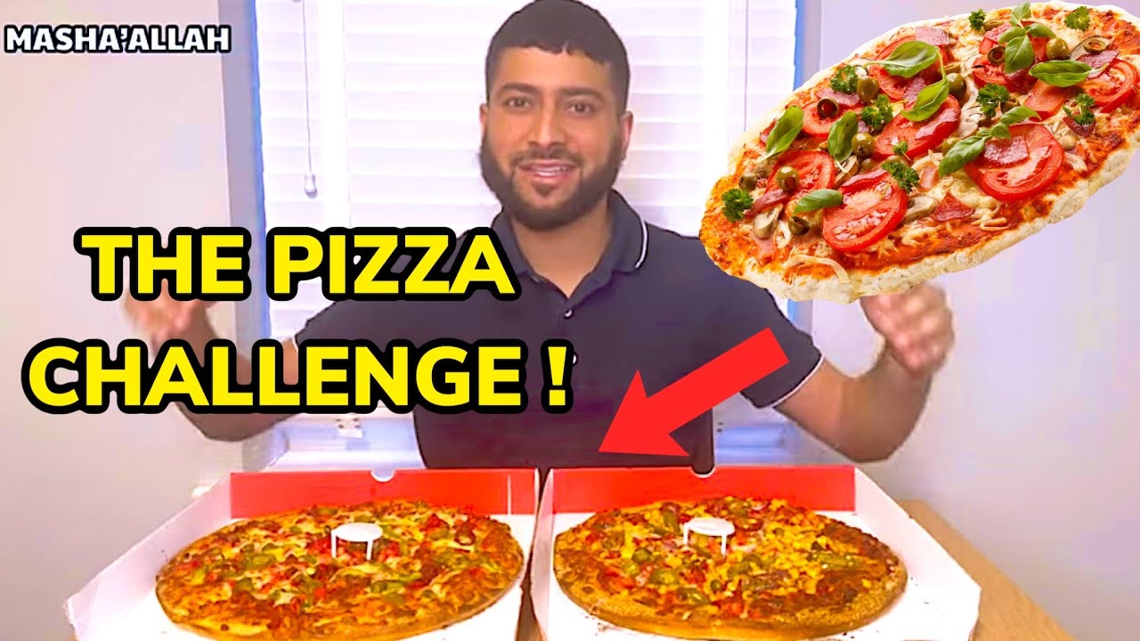 THE PIZZA CHALLENGE!!🍕🍕 - YouTube
