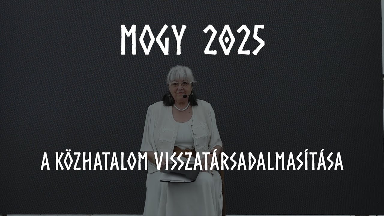 MOGY 2025 - A közhatalom visszatársadalmasítása - Király B. Izabella ...