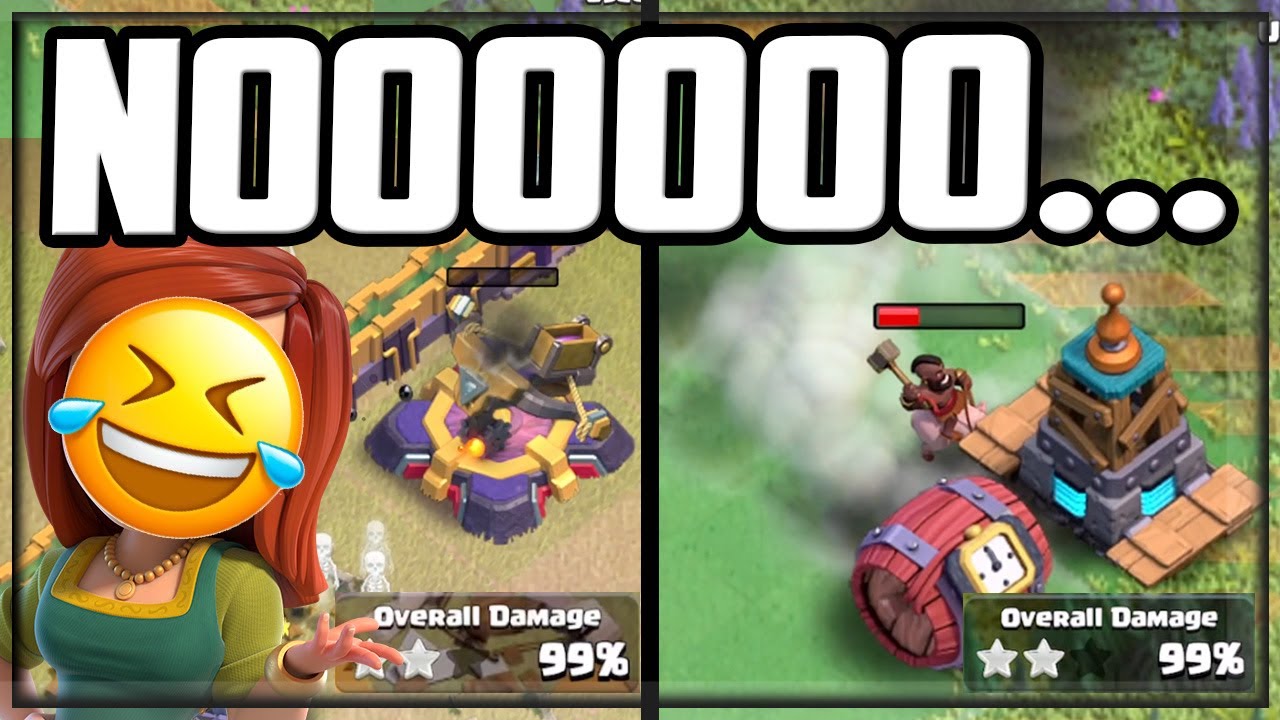 LAUGH OUT LOUD (Or CRY) Moments in Clash of Clans! - YouTube