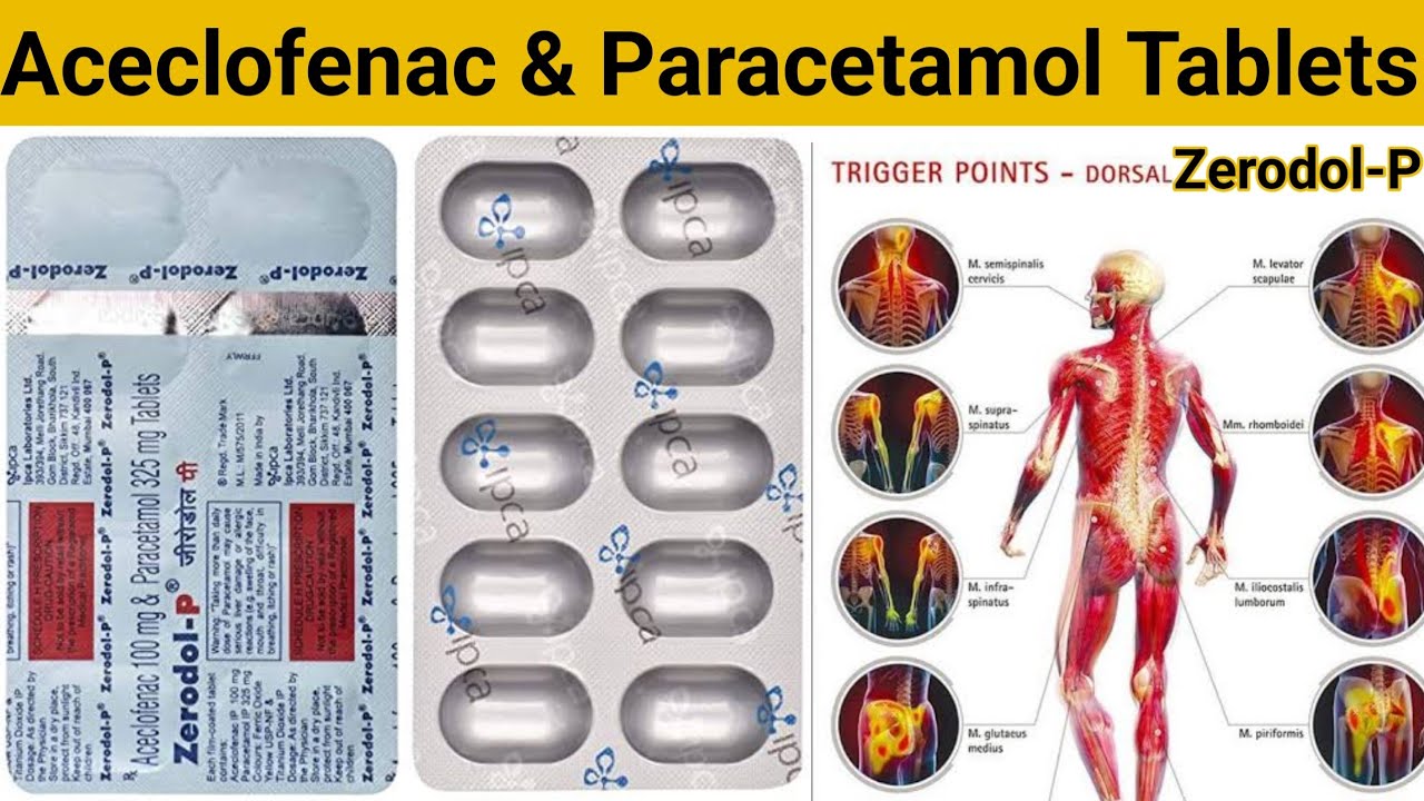 Zerodol-P tablet in hindi||zerodol-p tablet use & side effects||zerodol ...