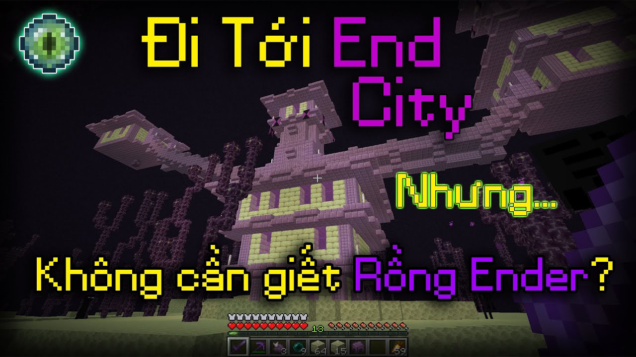 Liệu Bạn Có Thể Đến End City Mà Không Cần Giết Rồng Ender? - YouTube