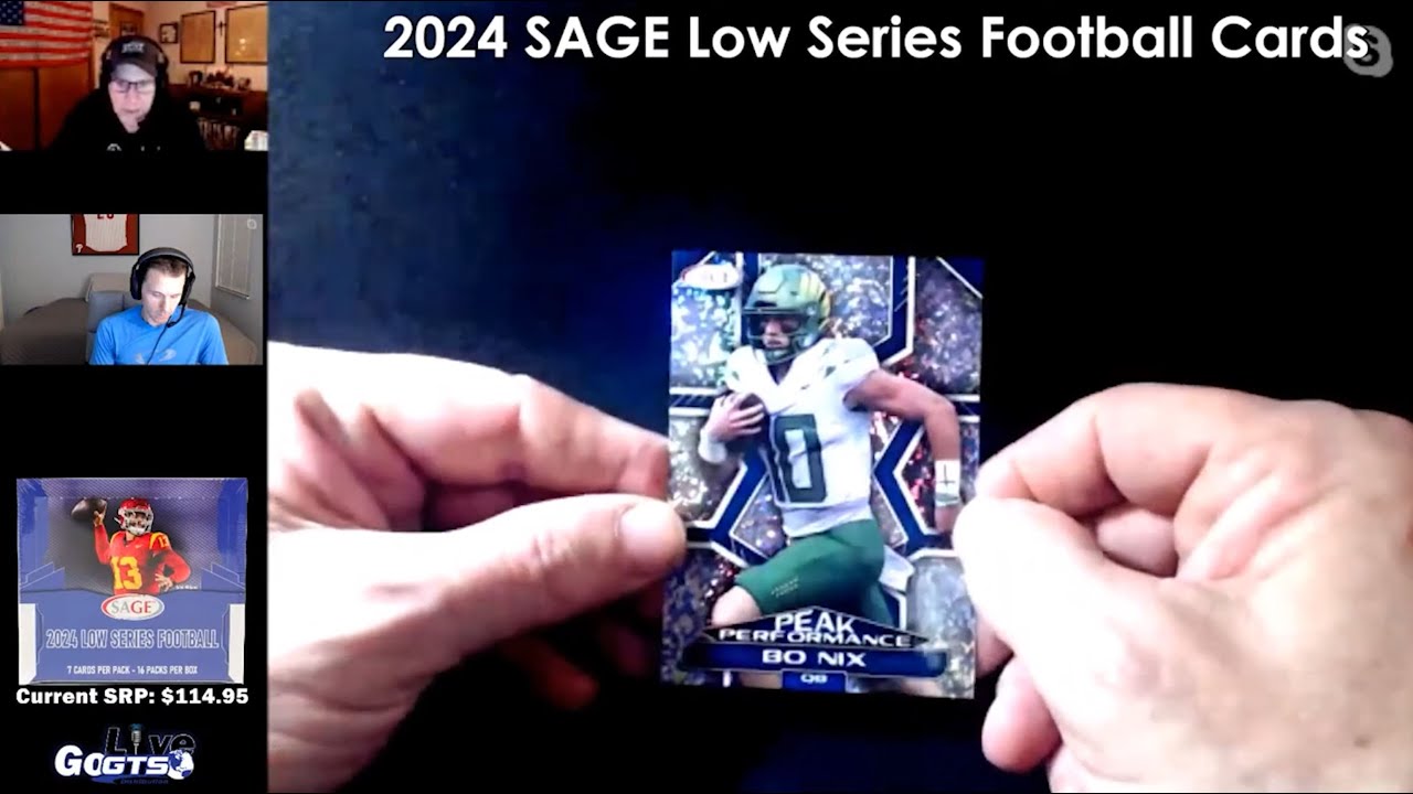 Box Break | 2024 SAGE Low Series Football Cards - YouTube