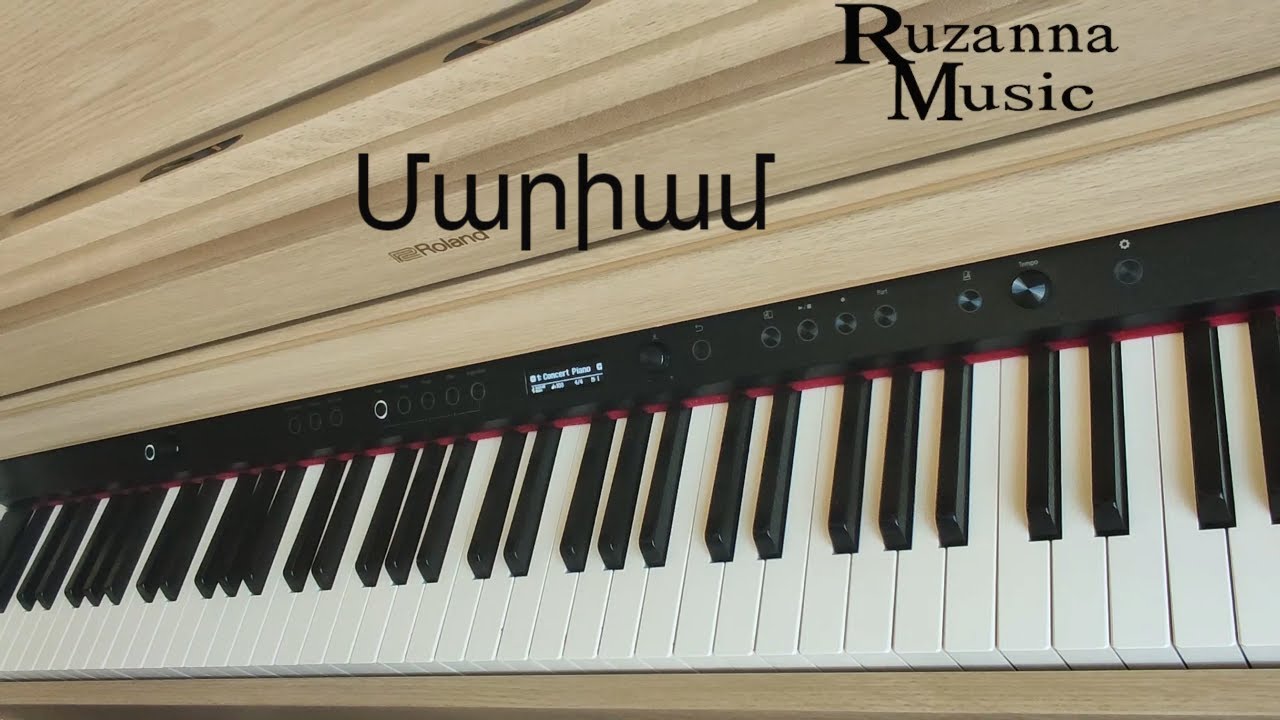 Մարիամ/Mariam~Piano cover ~Ruzanna Music - YouTube