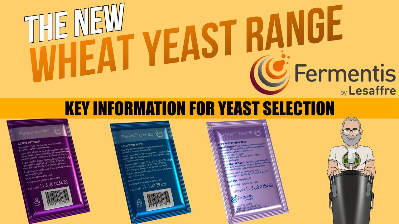 Fermentis The New Wheat Yeast Range For 2024 - YouTube