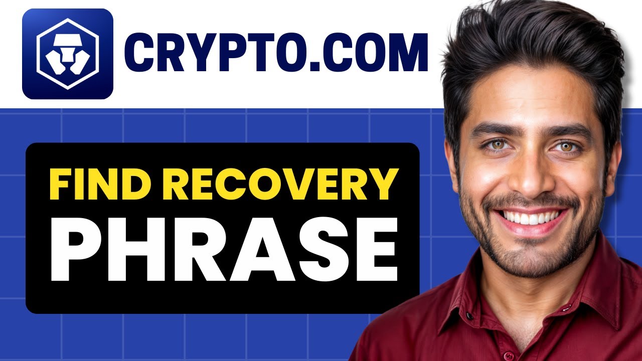 How To Find Recovery Phrase On Crypto.com - Step by Step - YouTube