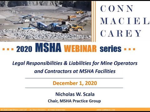 Legal Responsibilities and Liabilities for Mine Operators and ...