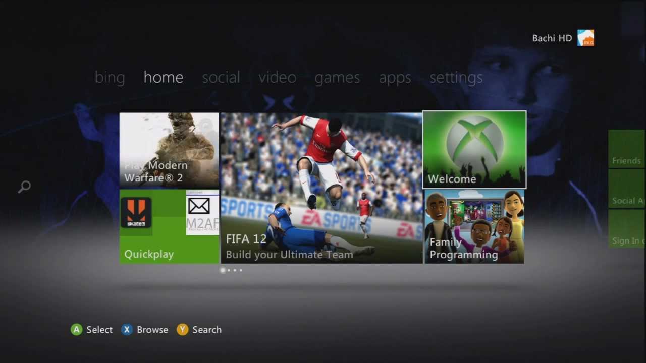 Xbox 360 Dashboard Update 2011 Preview - YouTube