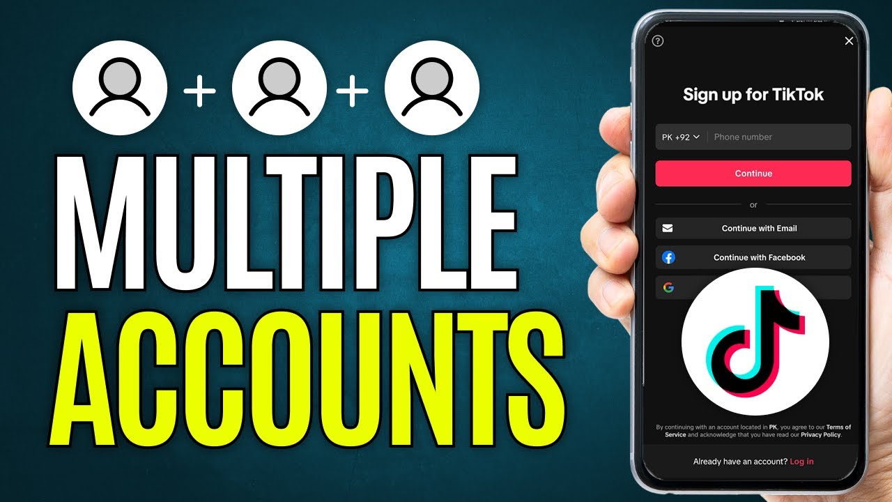 How to Create Multiple TikTok Accounts [FULL GUIDE] - YouTube
