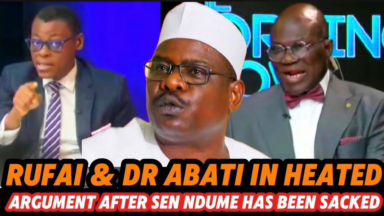 E Don Red 🔥 Rufai Schooled Dr Abati After Senate Sack Ndume As Chief Whip - YouTube