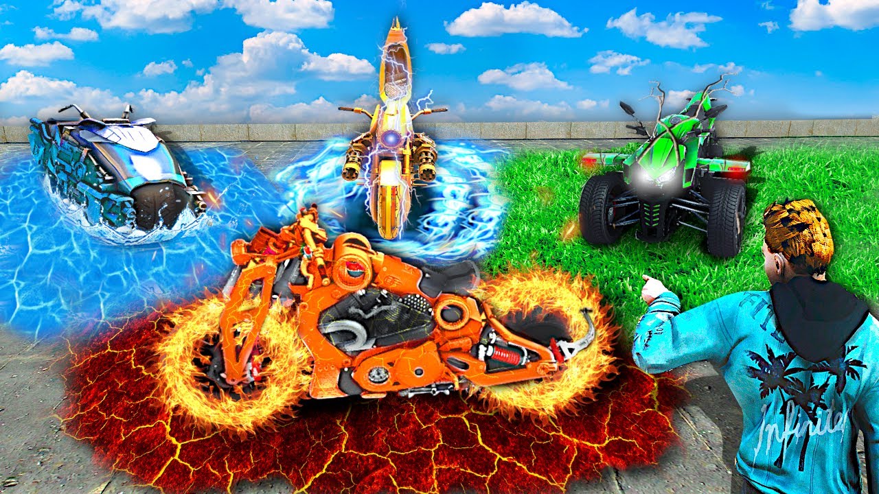 Collecting Rare ELEMENTAL BIKES In GTA 5! - YouTube