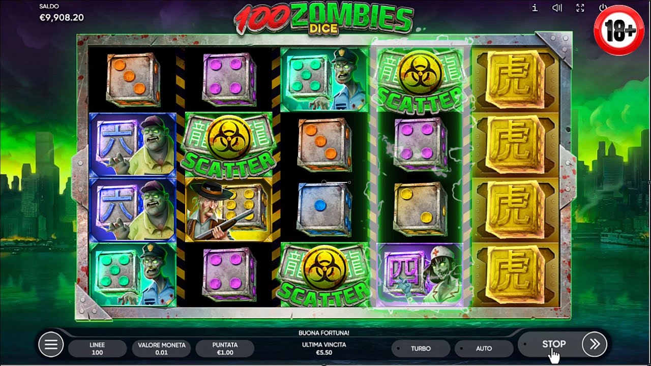 NUOVO IN ITALIA 🎰 100 ZOMBIES DICE 🧟 | Slot Online by Endorphina | Slot ...