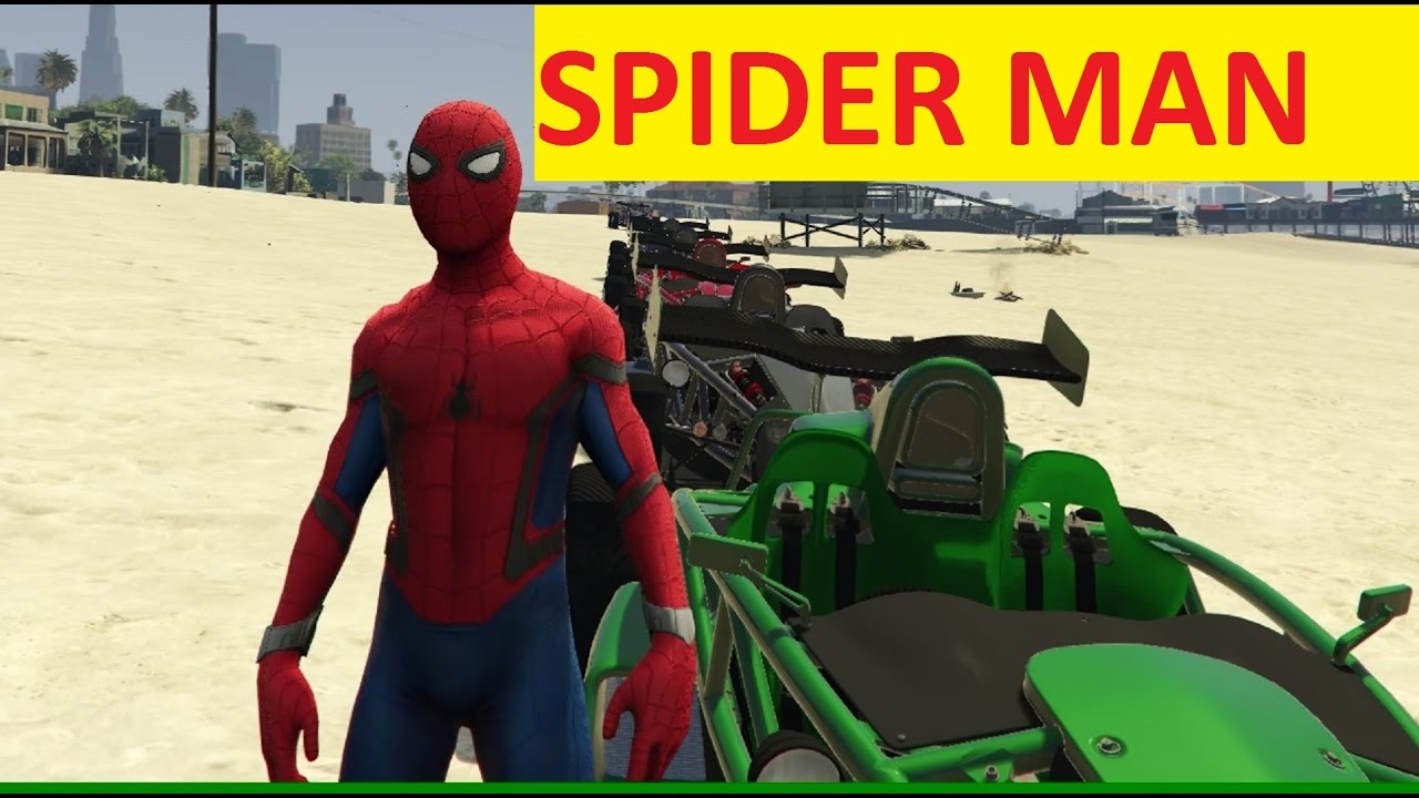 SPIDER MAN DRIVE ARIEL ATOM!!!!! SUPER FUN TIME!!!!! - YouTube