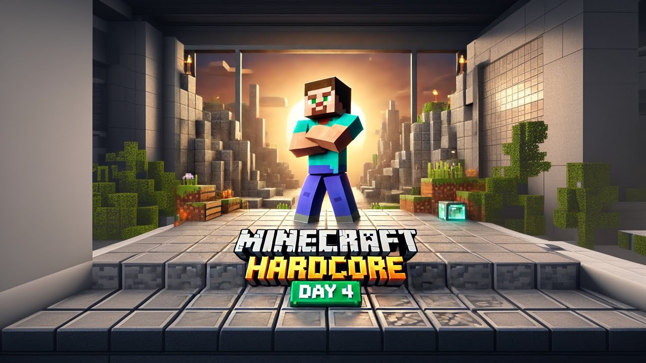 Can I SURVIVE Minecraft Hardcore with THIS Base Design? - YouTube