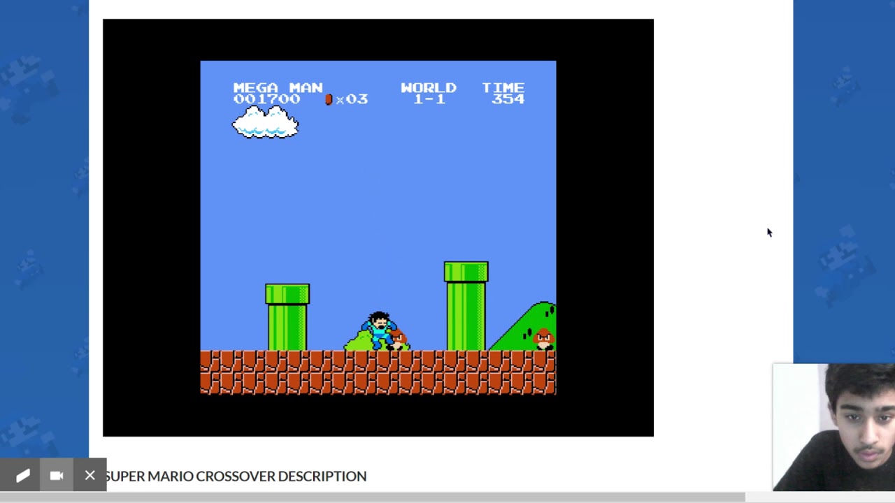 MEGA MAN on Mario - Super Mario Crossover Part 5 - YouTube