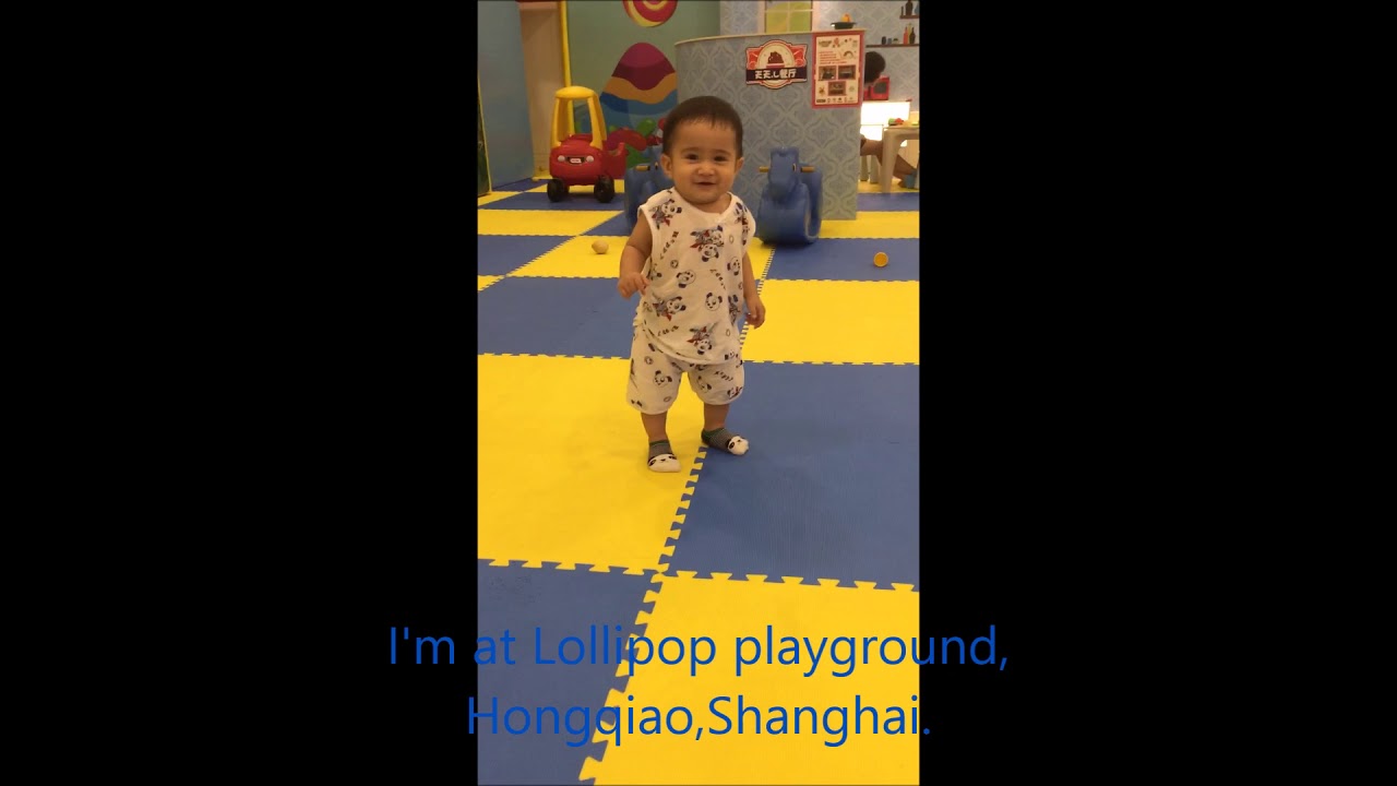 Chinese Indian baby walking for the first time! - YouTube