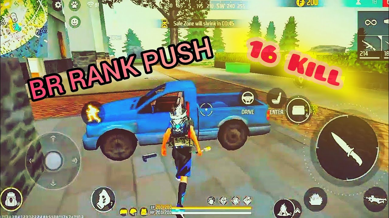 BR RANK PUSH IN FREE FIRE 🔥 || FREE FIRE 16 KILL 😊 | FURQAN GAMING 2.0 ...