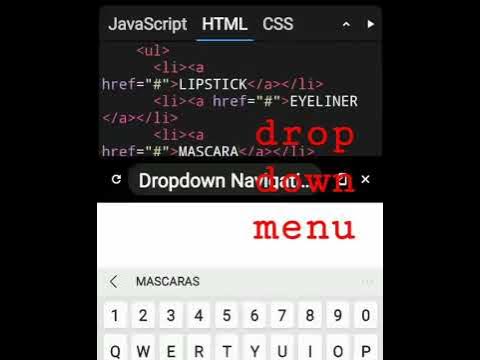 Colorful CSS3 Drop-down Hover Menu #shorts #dropdownmenu #dropdownlist #css #css3 #howto # ...
