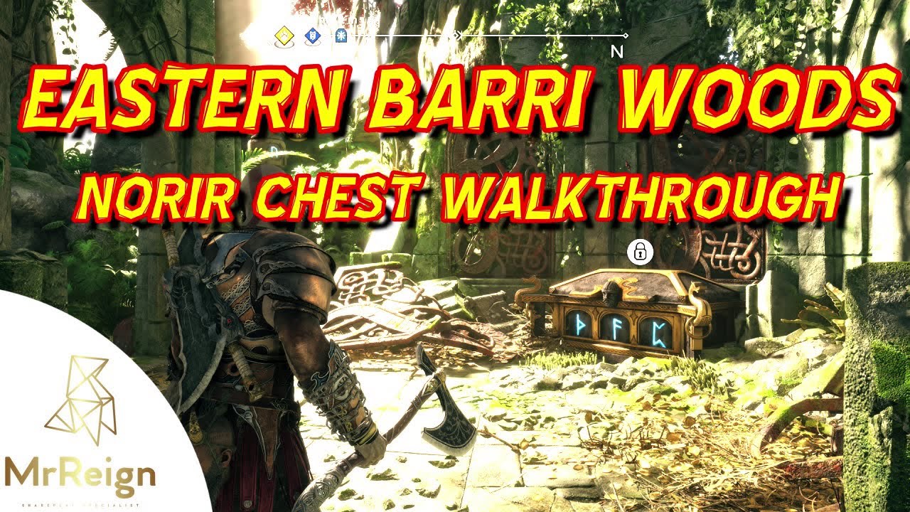 God of War Ragnarok - Vanaheim Eastern Barri Woods - Nornir Chest ...