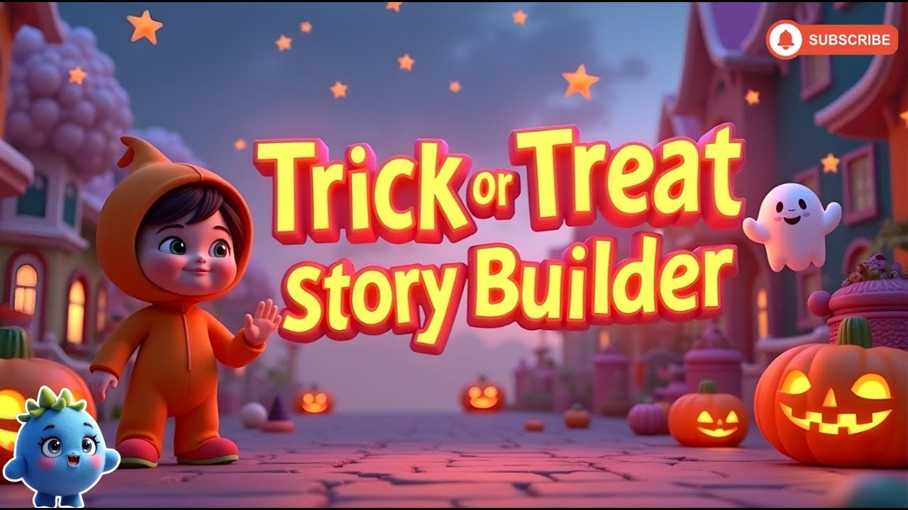 Trick or Treat Story Builder | Halloween Learning Fun for Kids - YouTube
