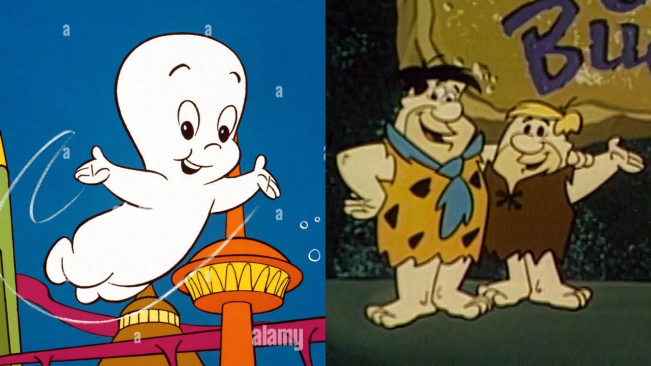 Casper Meets Fred Flintstone and Barney Rumble (Requested By ...