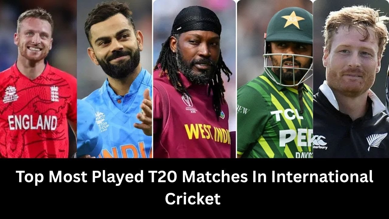 Top Most Played T20 Matches In International Cricket - YouTube