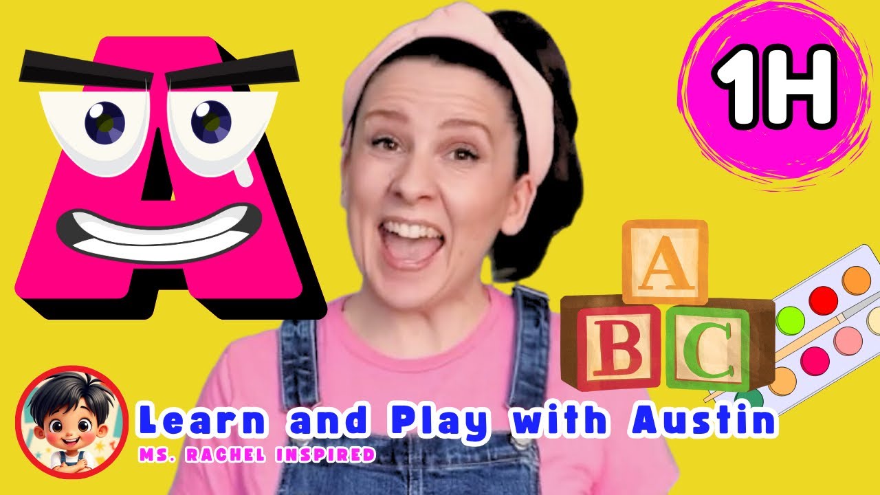 1 HOUR OF PHONICS, SHAPES, COLOR, NUMBERS | A to Z | Alphabet Sounds ...