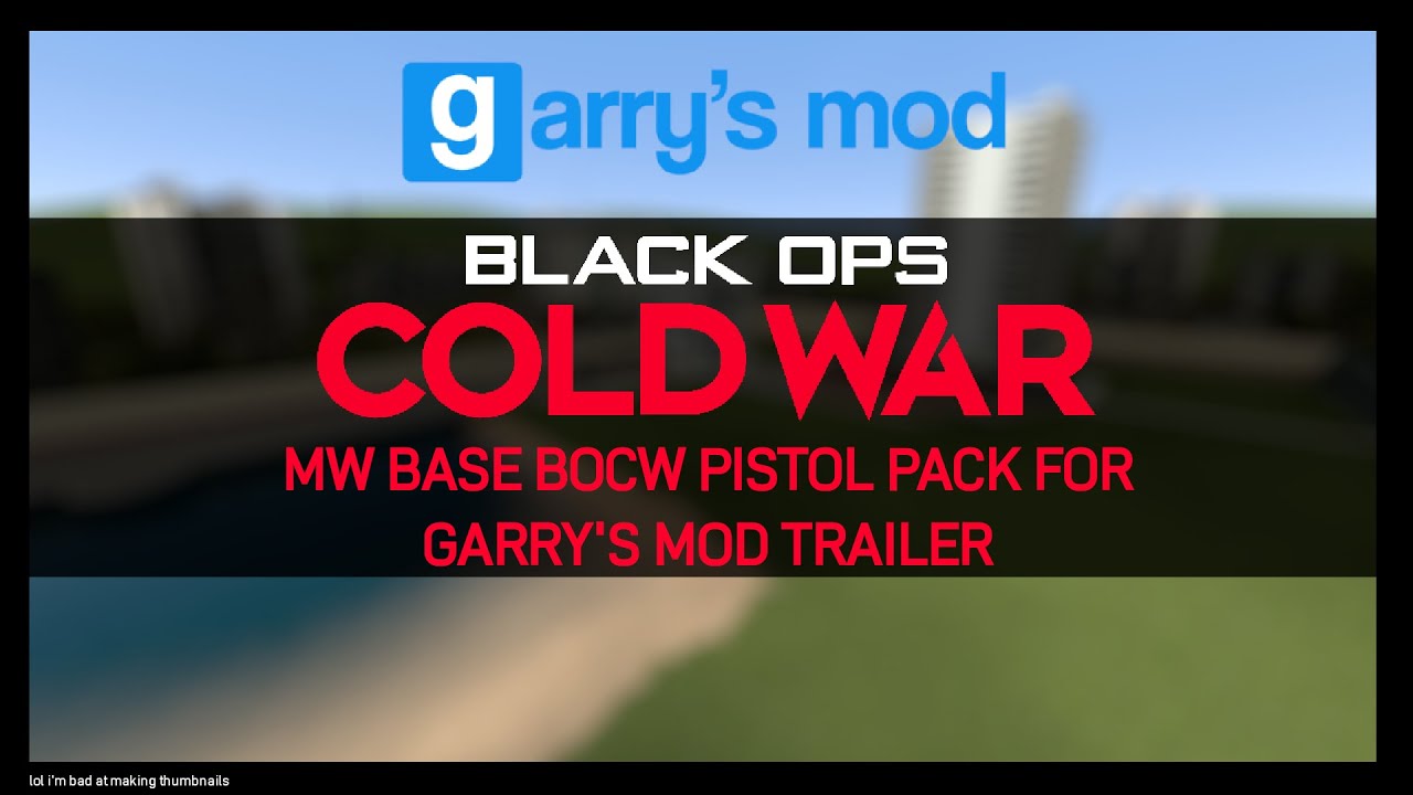 [MW Base] BOCW Pistol Pack Trailer - YouTube