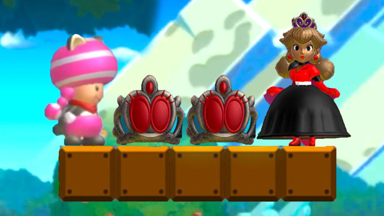 What happens if Toadette use the New Super Crown Version in New Super ...