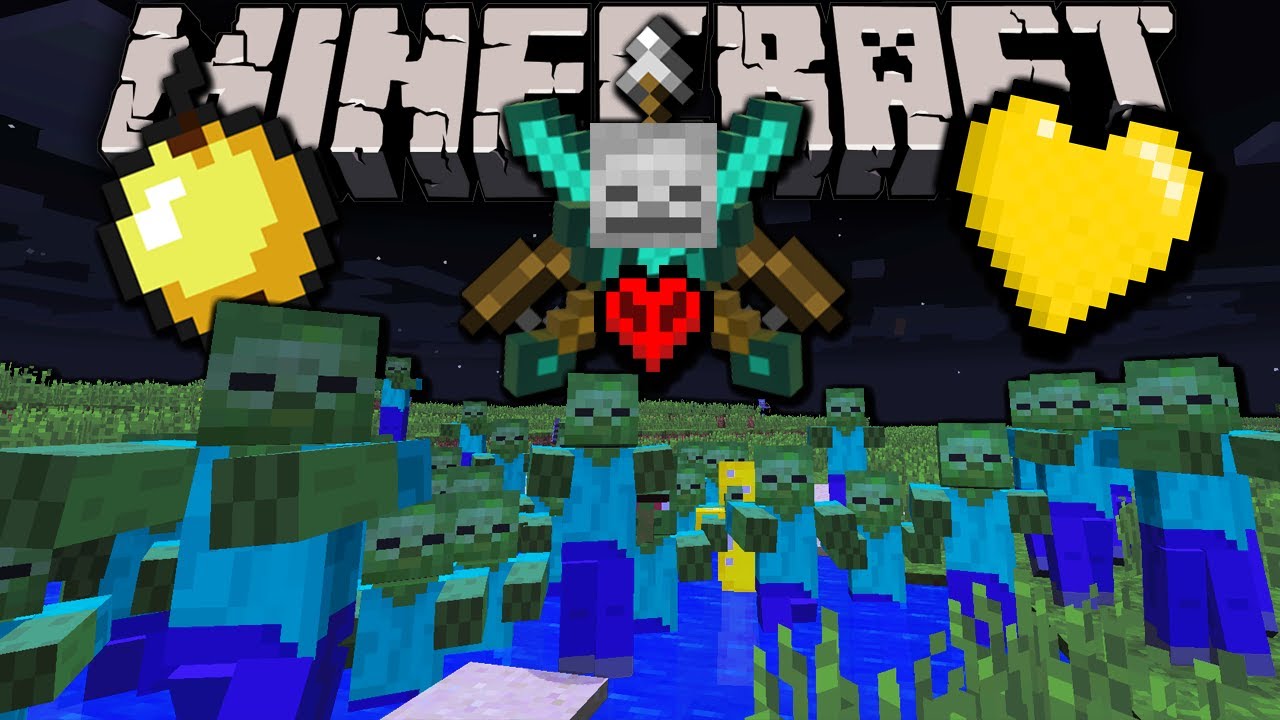 Minecraft 1.6 Snapshot: Super Zombie Hordes, Health Boost, Better ...